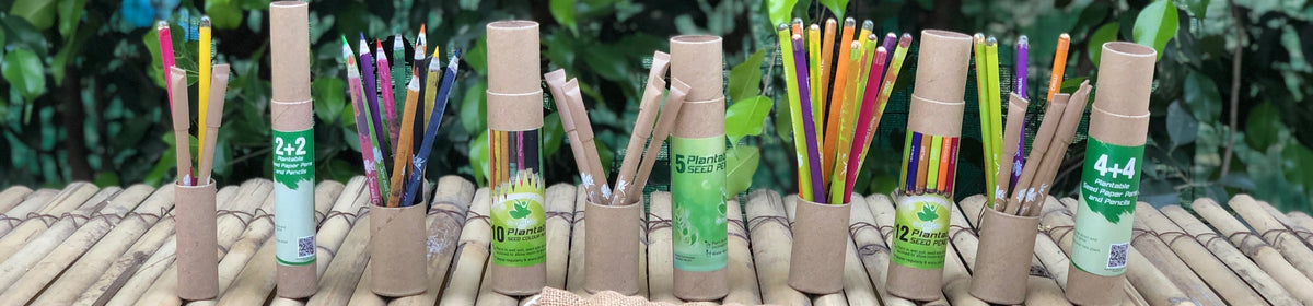 Plantable Seed Pencils, Pens, Colour Pencils and Diary – Sow and Grow®