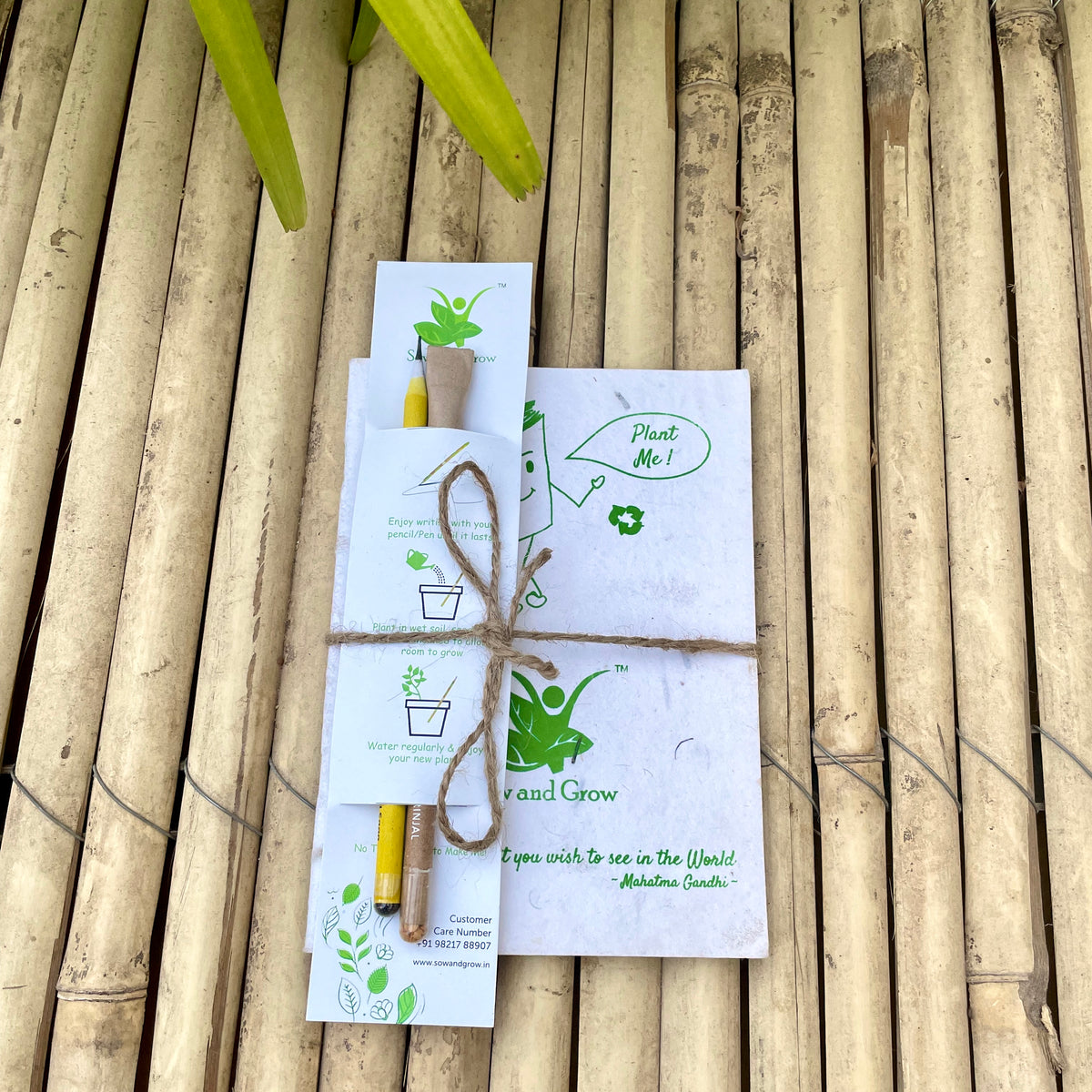 Sow and Grow Eco-Friendly Plantable Diary and Seed Paper Pen – Sow and ...